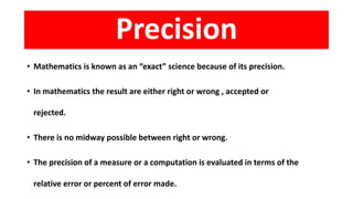 CHARACTERISTCS OF MATHEMATICS | PPTX