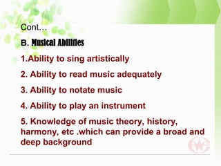 Characteristcs of Music asdfgTeacher.ppt