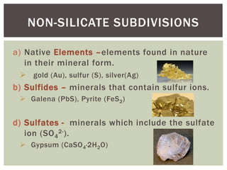 CHARACTERISTIC-OF-A-MINERALS (1).ppt | Chemistry | Science