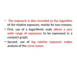 characteristic curve OF X-RAY FILM RADIOGRAPHIVC | PPTX