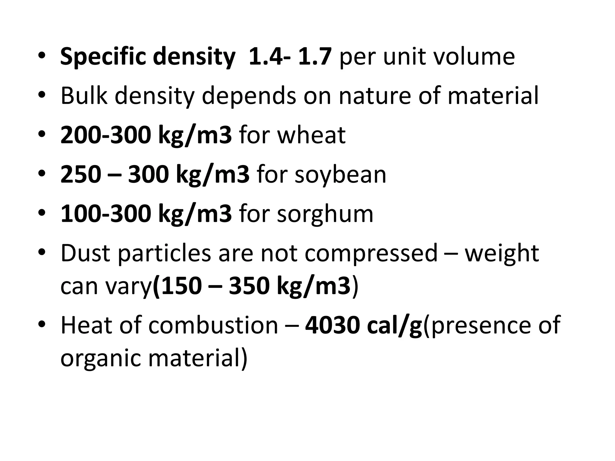 Characteristic of and prevention of grain dust explosion | PPTX