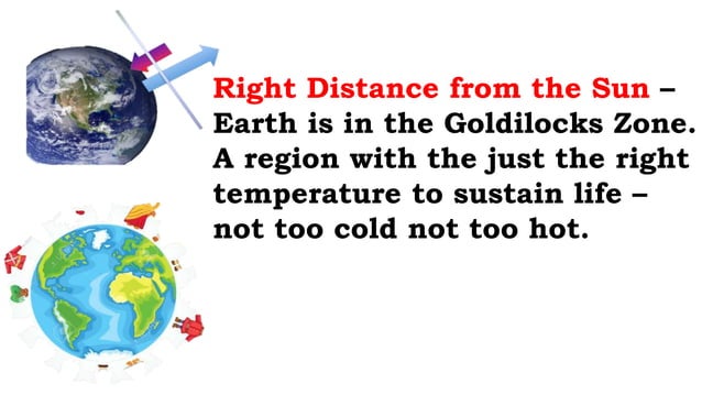 CHARACTERISTIC OF EARTH THAT SUPPORTS LIFE.pptx | Geology | Science
