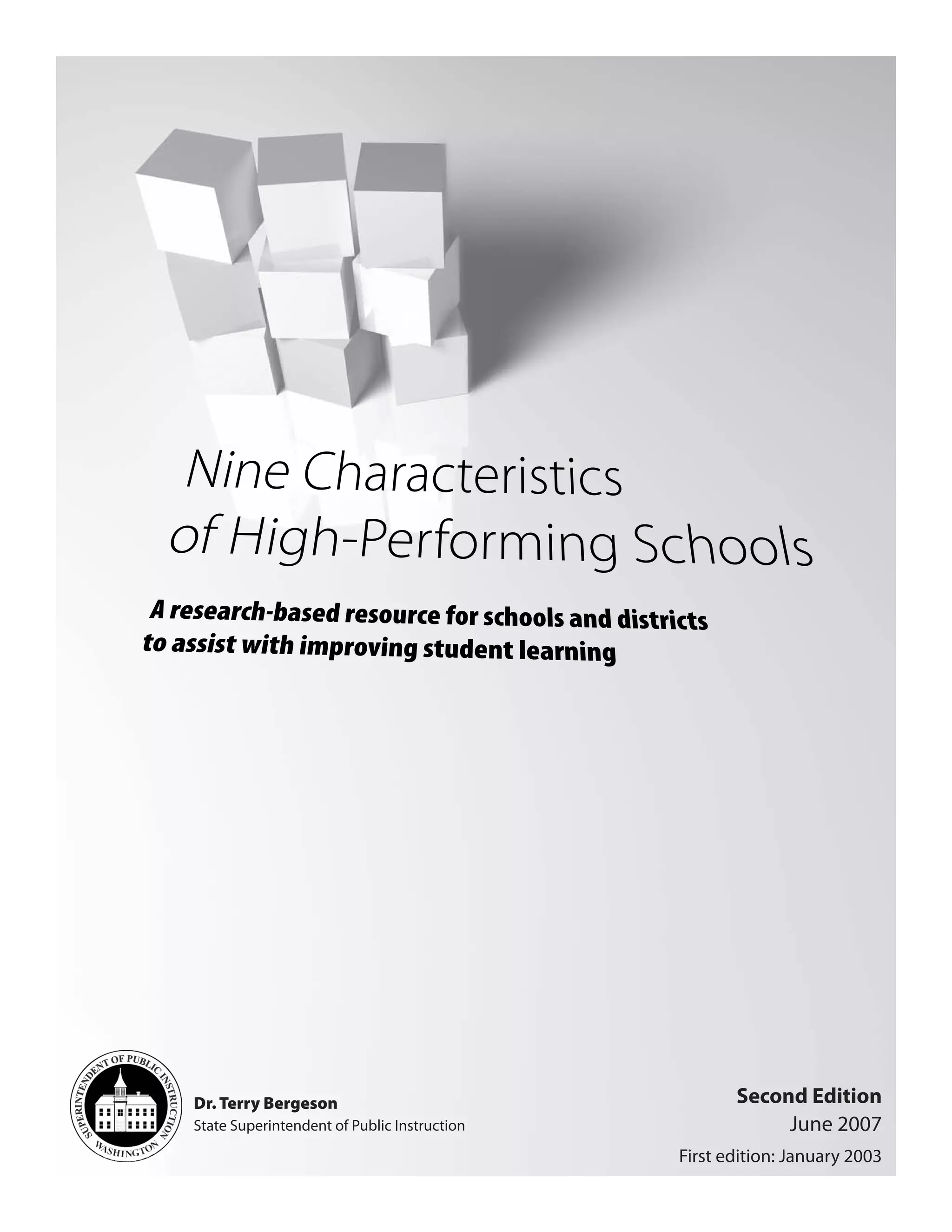 Characteristic of high school performance | PDF