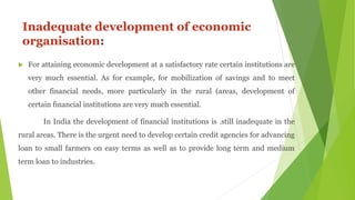 Characteristic of indian economy | PPTX