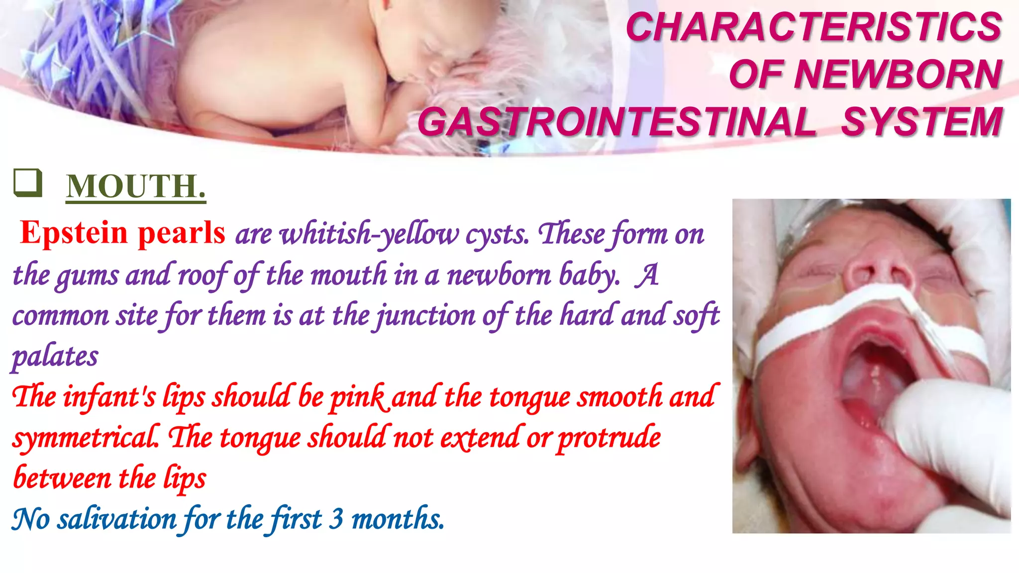 Characteristic of newborn and reflexes | PPTX