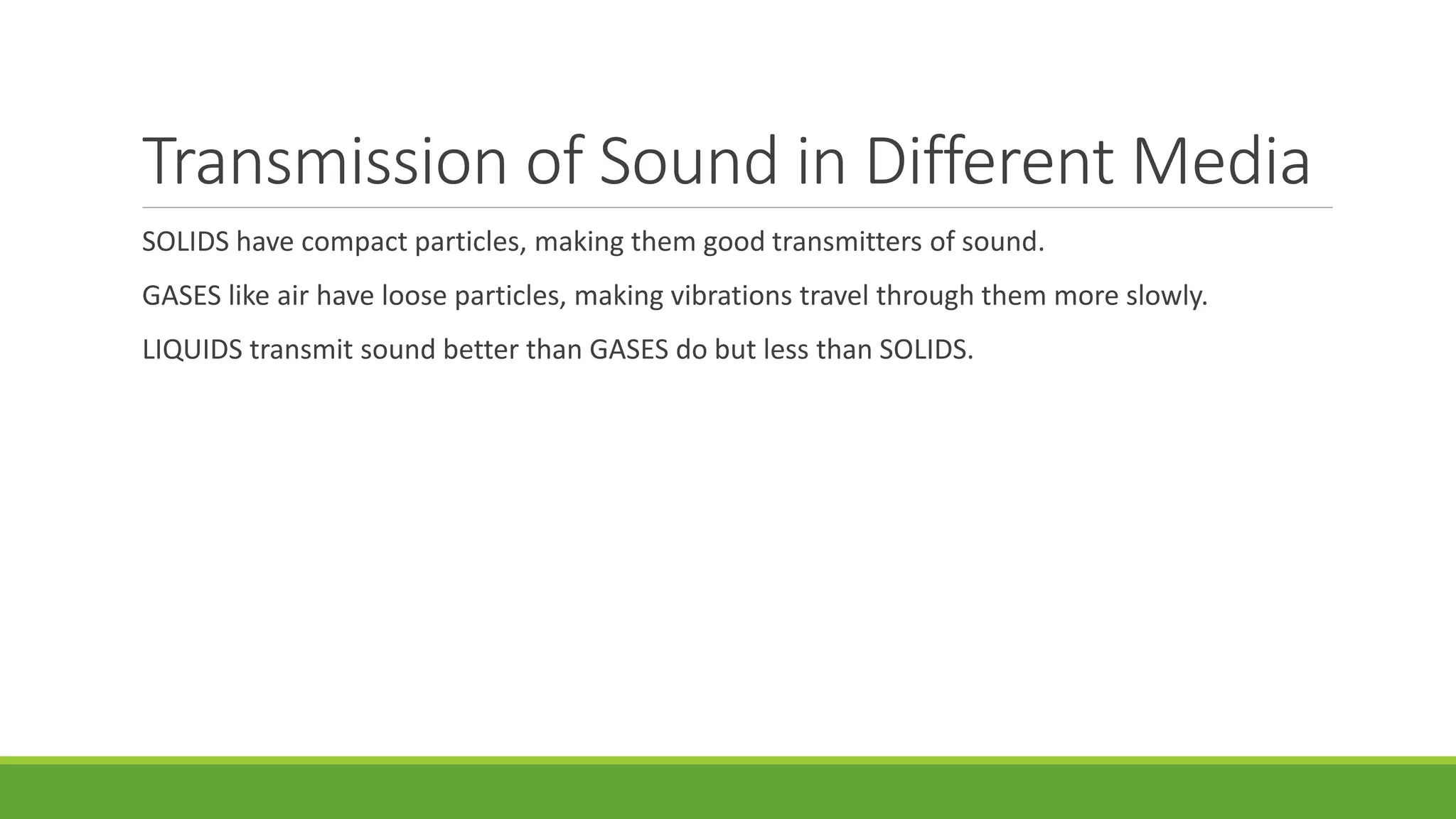 Characteristic of Sound-Grade 7 Science .pptx