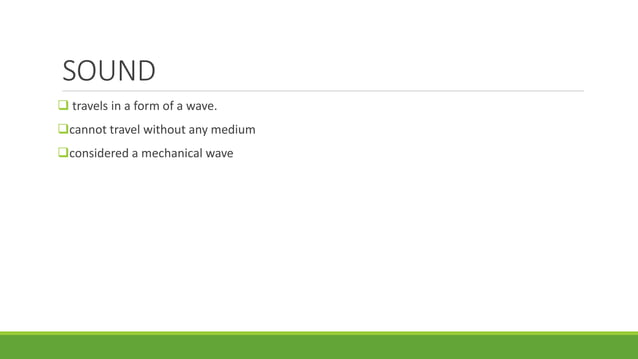 Characteristic of Sound-Grade 7 Science .pptx