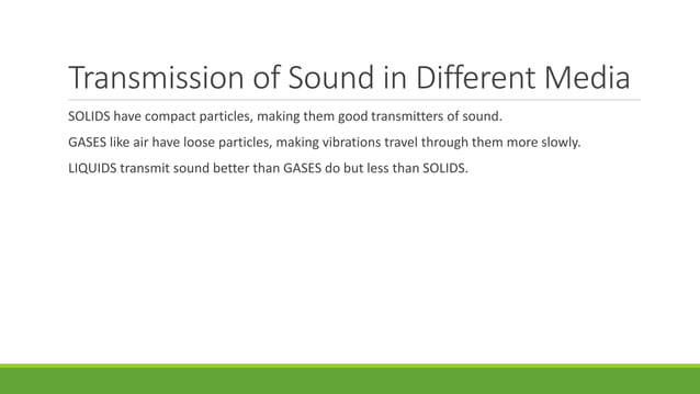 Characteristic of Sound-Grade 7 Science .pptx