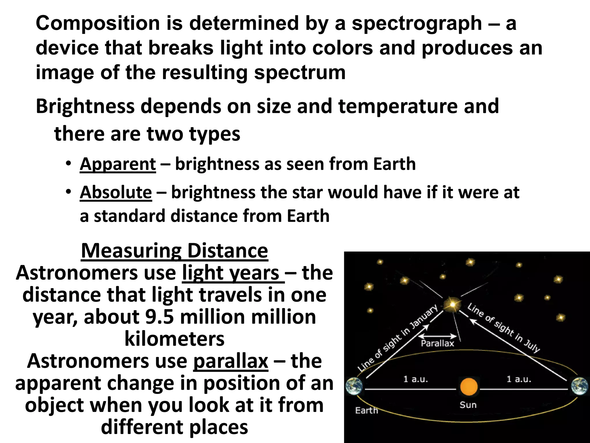 Characteristic of Star Notes Powerpoint.pdf | Geography | Science