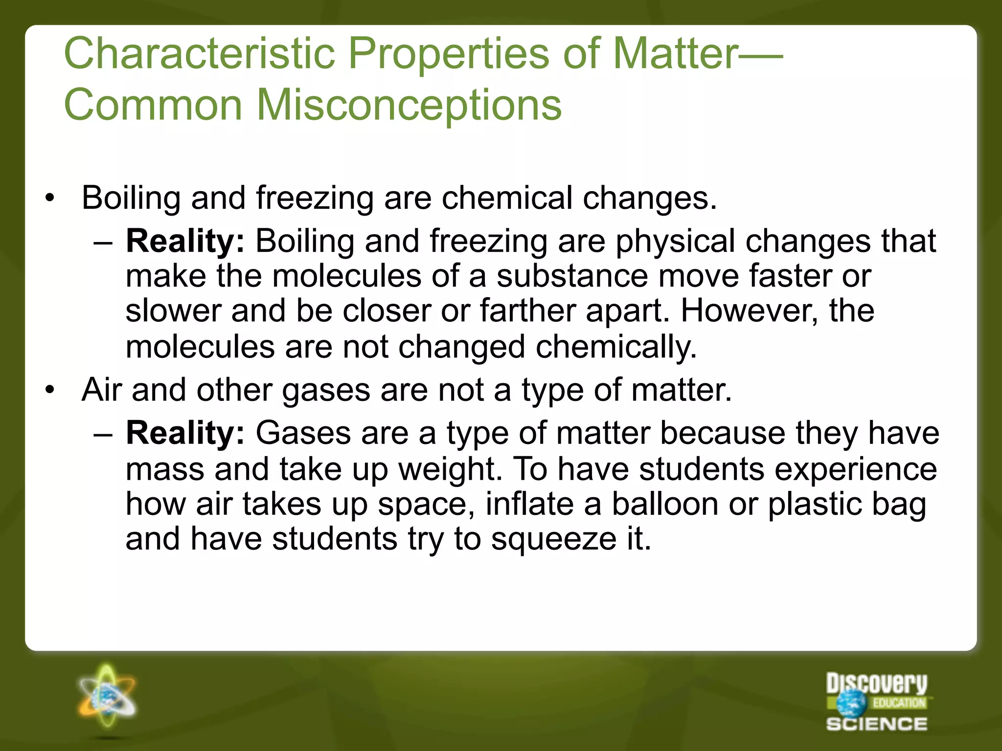 Characteristic properties of_matter | PDF
