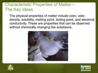 Characteristic properties of_matter | PDF