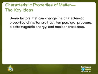 Characteristic Property Examples