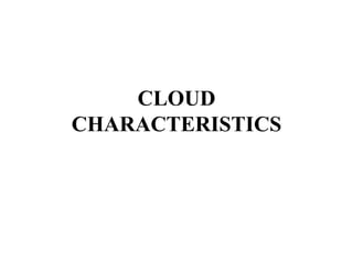 Characteristics of cloud computing | PPTX