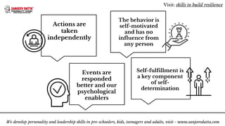 Characteristics and Importance of Self Determination | PPTX