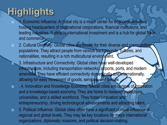 Characteristics-of-a-global-city.pptx | Geography | Science