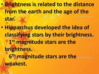 Characteristics of-star | PPTX