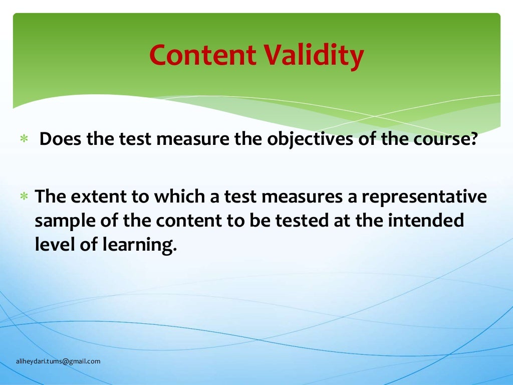 Good Test Characteristics good-test-characteristics
