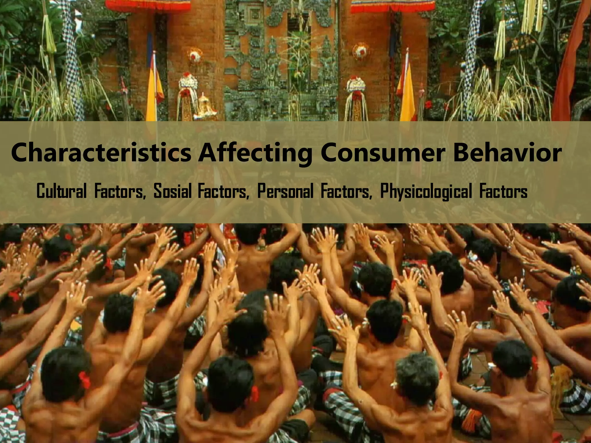 Factor affecting consumer behavior | PDF