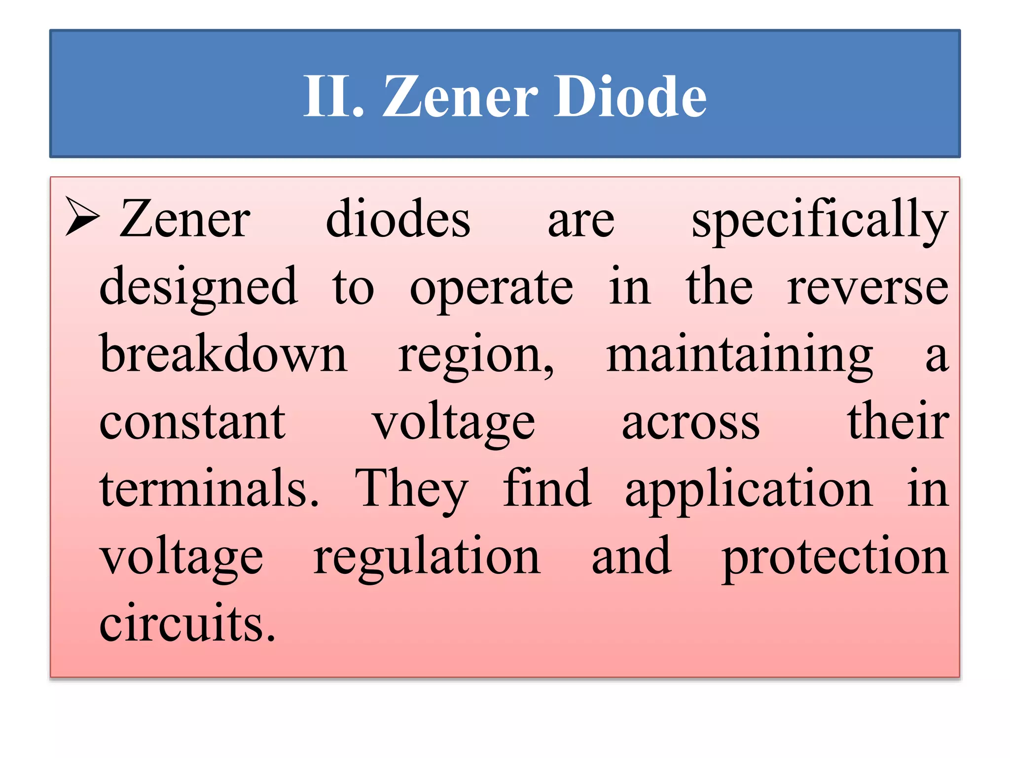 Characteristics and Applications of various Types of Diodes-1.pptx
