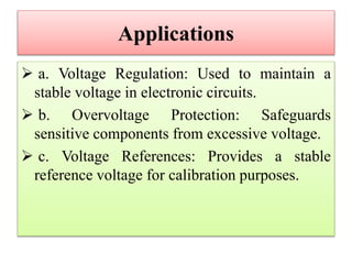 Characteristics and Applications of various Types of Diodes-1.pptx