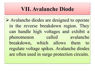 Characteristics and Applications of various Types of Diodes-1.pptx