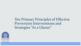 Characteristics and Components of Effective Prevention Programming.pptx