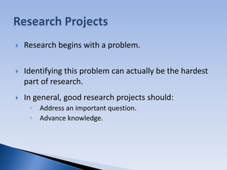 Characteristics and criteria of good research | PPTX