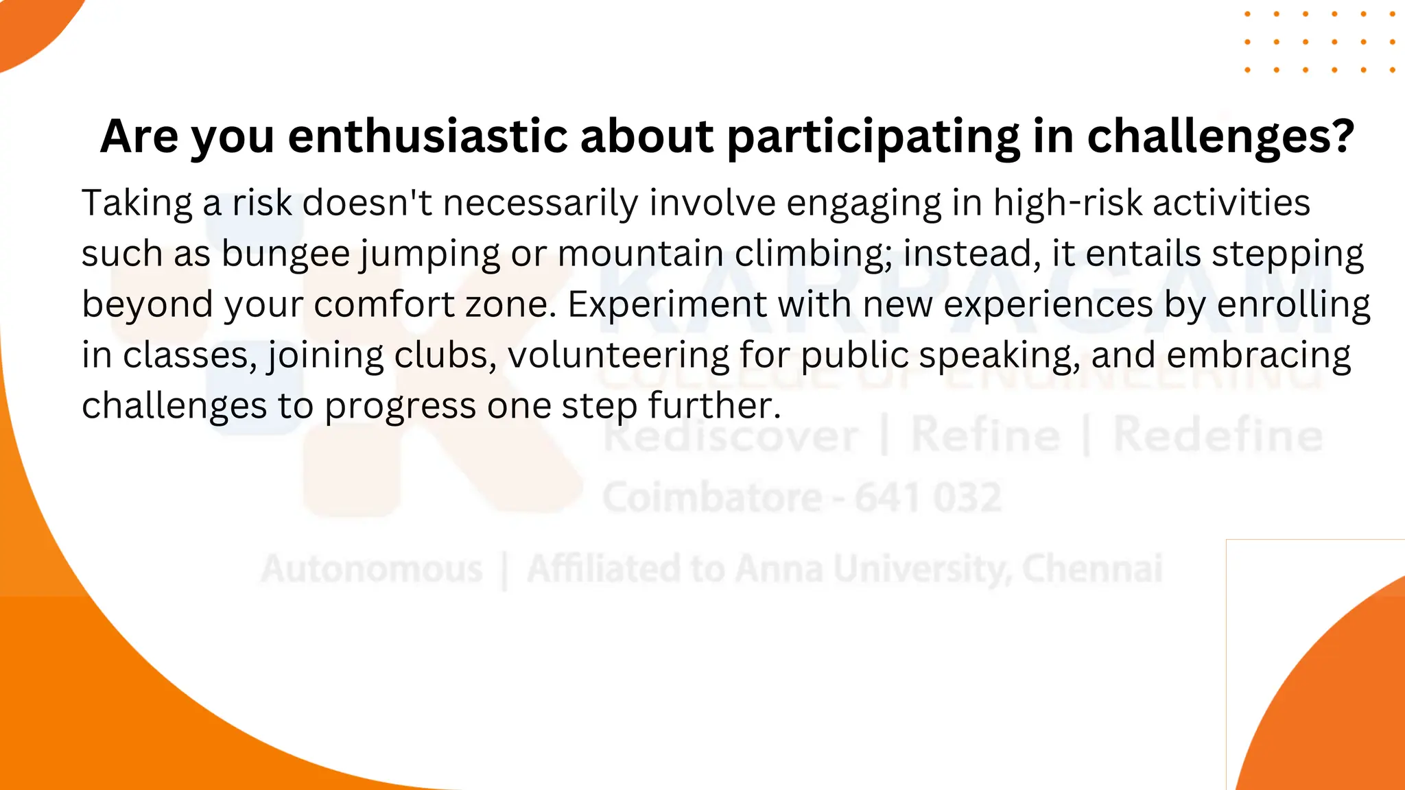 Characteristics and personality traits that universities seek in ...