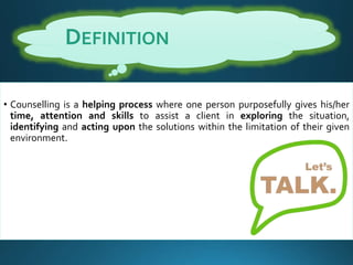 characteristics and problems of counselling 2.pptx