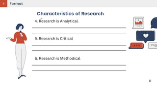 Characteristics and Processes of Research.pptx