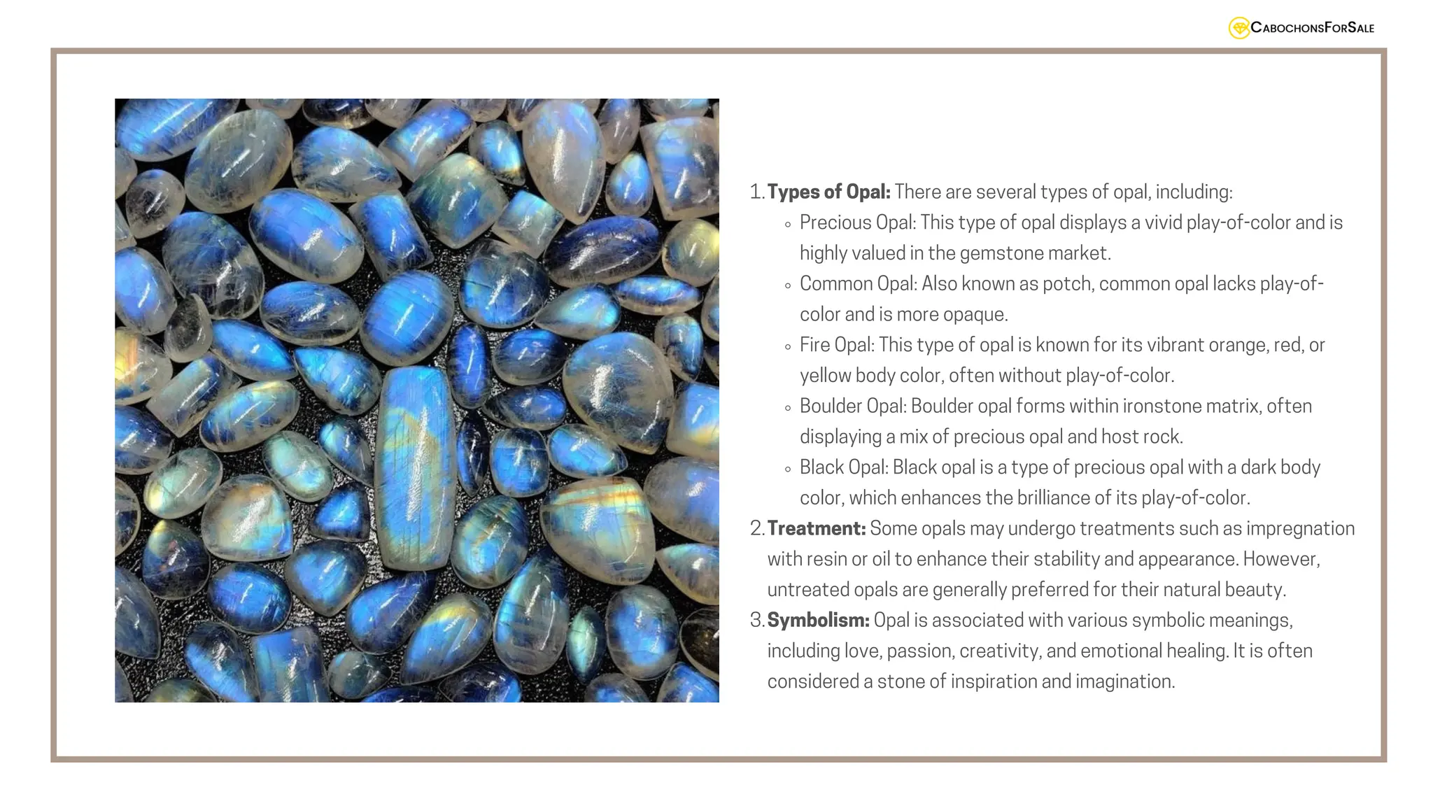 Characteristics and Properties of Opal Gemstone | PDF