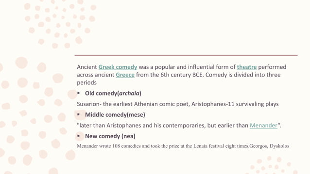 Characteristics and structure of comedy | PPT
