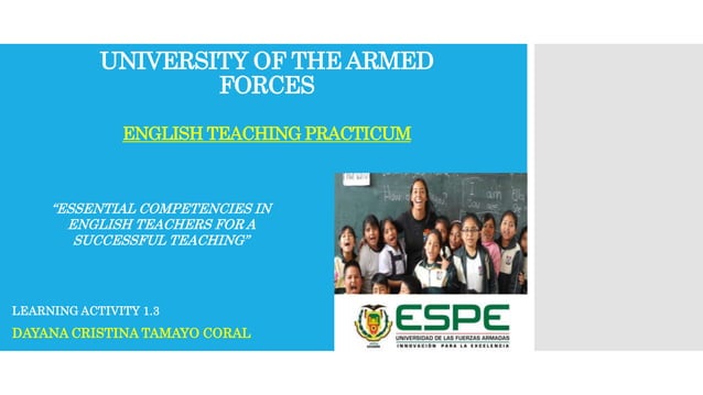 Characteristics of successful EFL teachers | PPTX