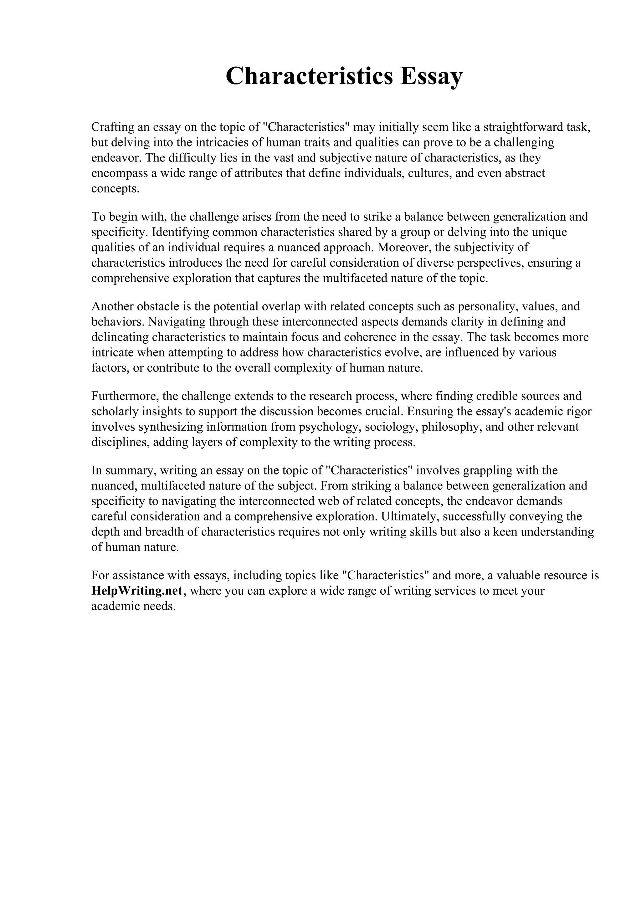 Characteristics Essay.pdf