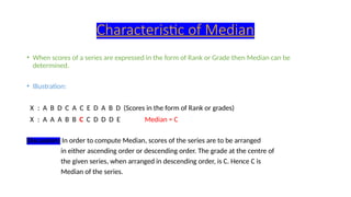 Dr. Ansari Khurshid Ahmed -- Characteristics & Limitations of Median ...