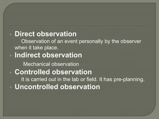 Characteristics of a data collection | PPTX