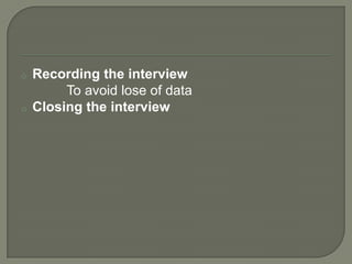 Characteristics of a data collection | PPTX