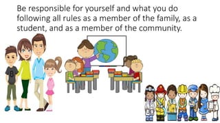 Characteristics of a good citizen powerpoint | PPTX