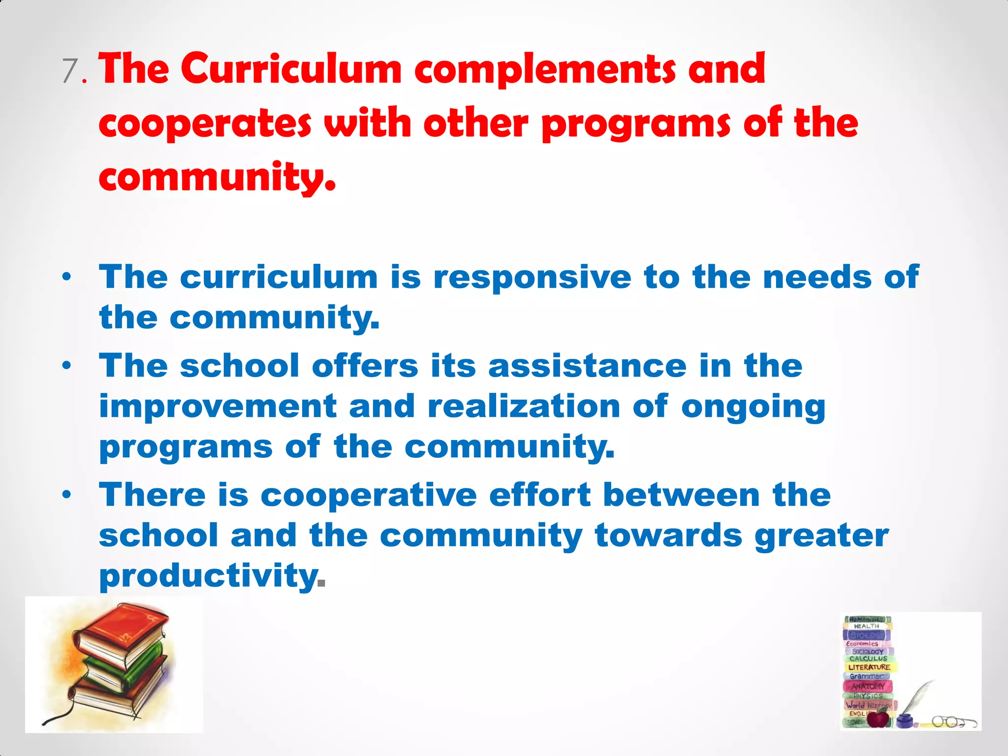 Characteristics of a good curriculum | PDF