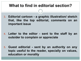 Characteristics of a good editorial | PPTX