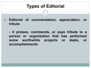 Characteristics of a good editorial | PPTX