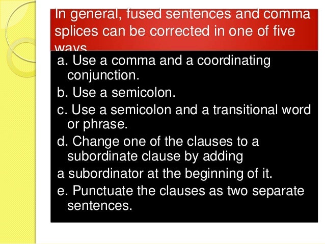 Characteristics of a good sentence lecture 1 writing