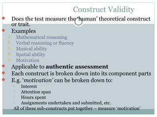 Characteristics of a good test | PPT