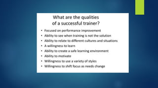 CHARACTERISTICS OF A GOOD TRAINER .pptx