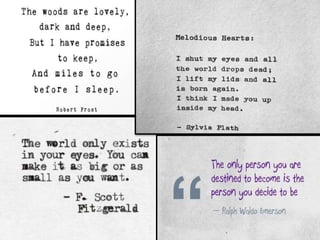 Characteristics of american poetry | PPTX