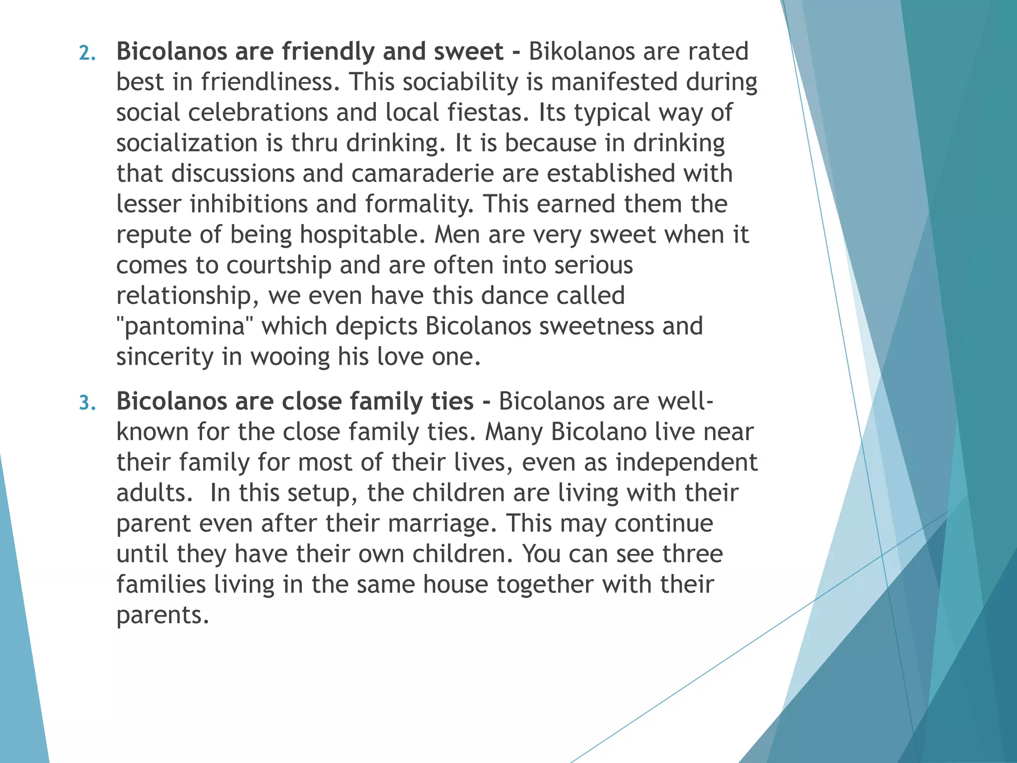 Characteristics of an Authentic Bikolano | PPTX