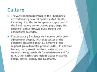 Characteristics of an Authentic Bikolano | PPTX