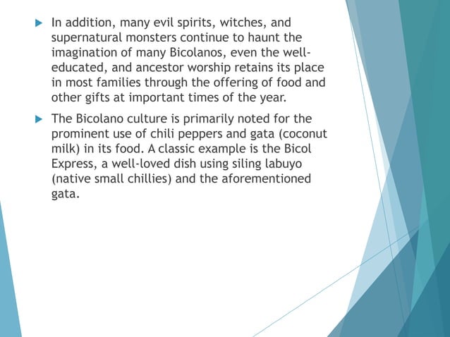 Characteristics of an Authentic Bikolano | PPTX