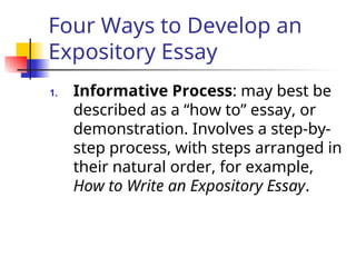 Characteristics of an Expository Essay.ppt