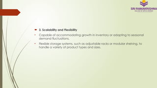 Characteristics of an Ideal Warehouse.pptx - Strategic Location | PPT